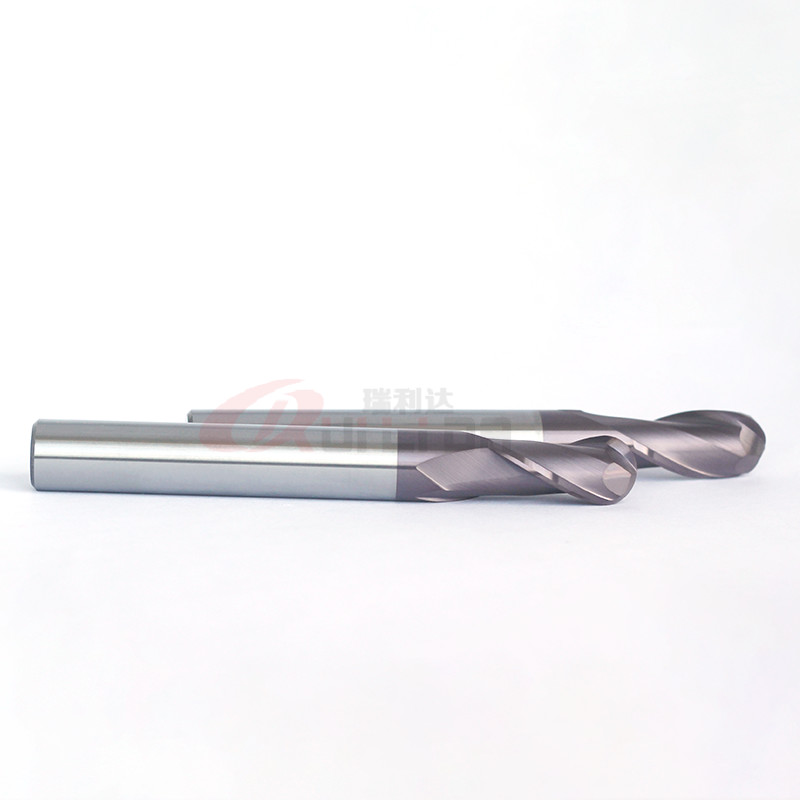 Ball Nose Cutter 10mm 4F 3/8" 7/16" 5/16" Ball Nose End Mill For Titanium