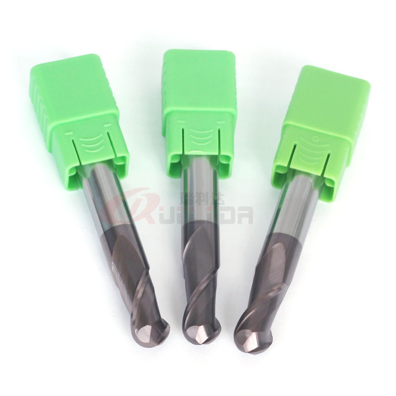 Ball Nose Cutter 10mm 4F 3/8" 7/16" 5/16" Ball Nose End Mill For Titanium